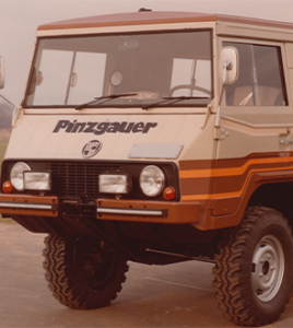 Der Pinzgauer 4×4 - Willkommen