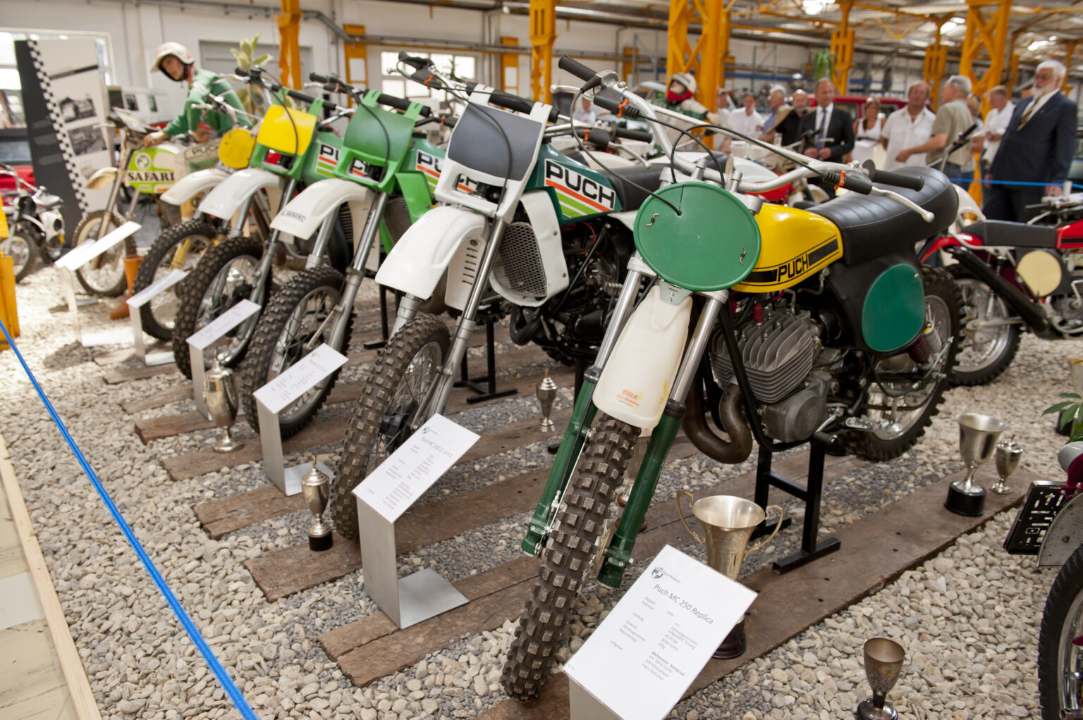 Die Geschichte der Steyr-Puch Motocross-Motorräder - Johann Puch Museum