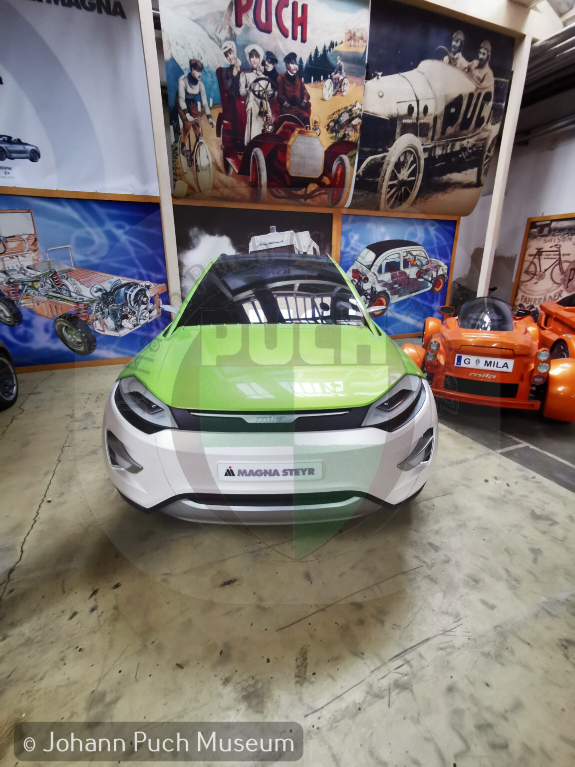 Magna Design-Modelle e-mila - Johann Puch Museum