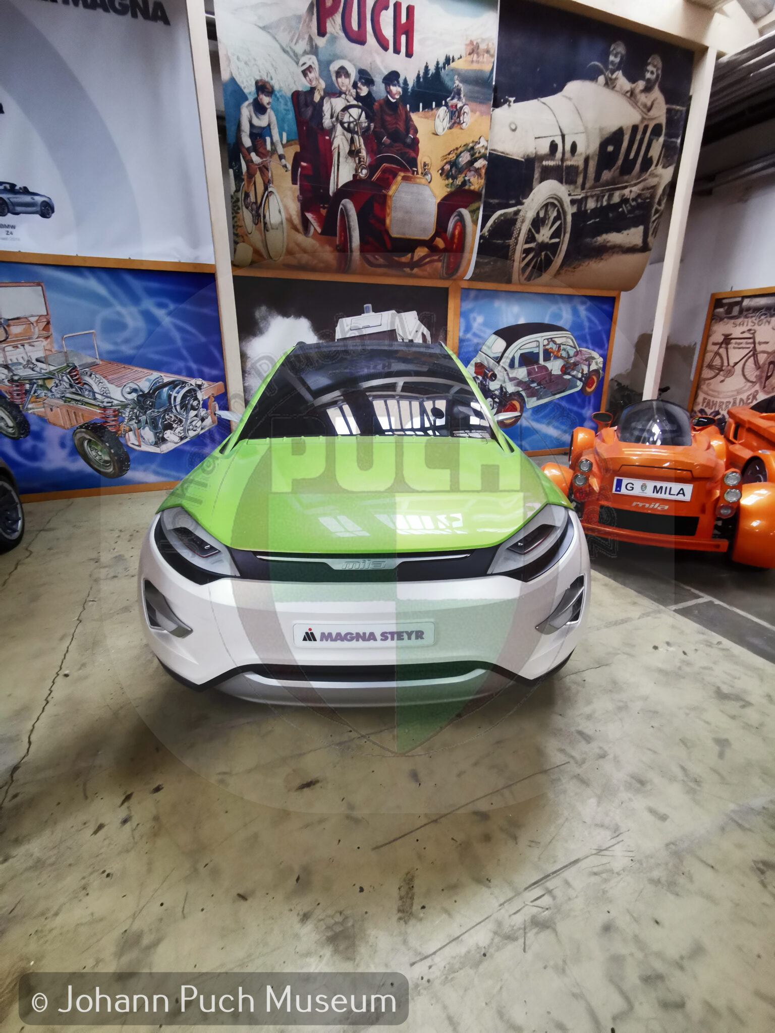 Magna Design-Modelle e-mila - Johann Puch Museum